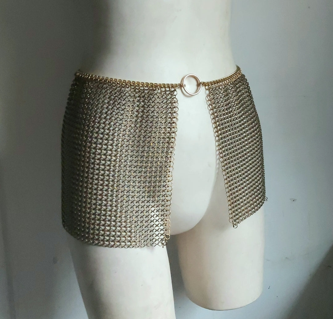 Lena Brass Hip Armor – syntheticdaisydesign