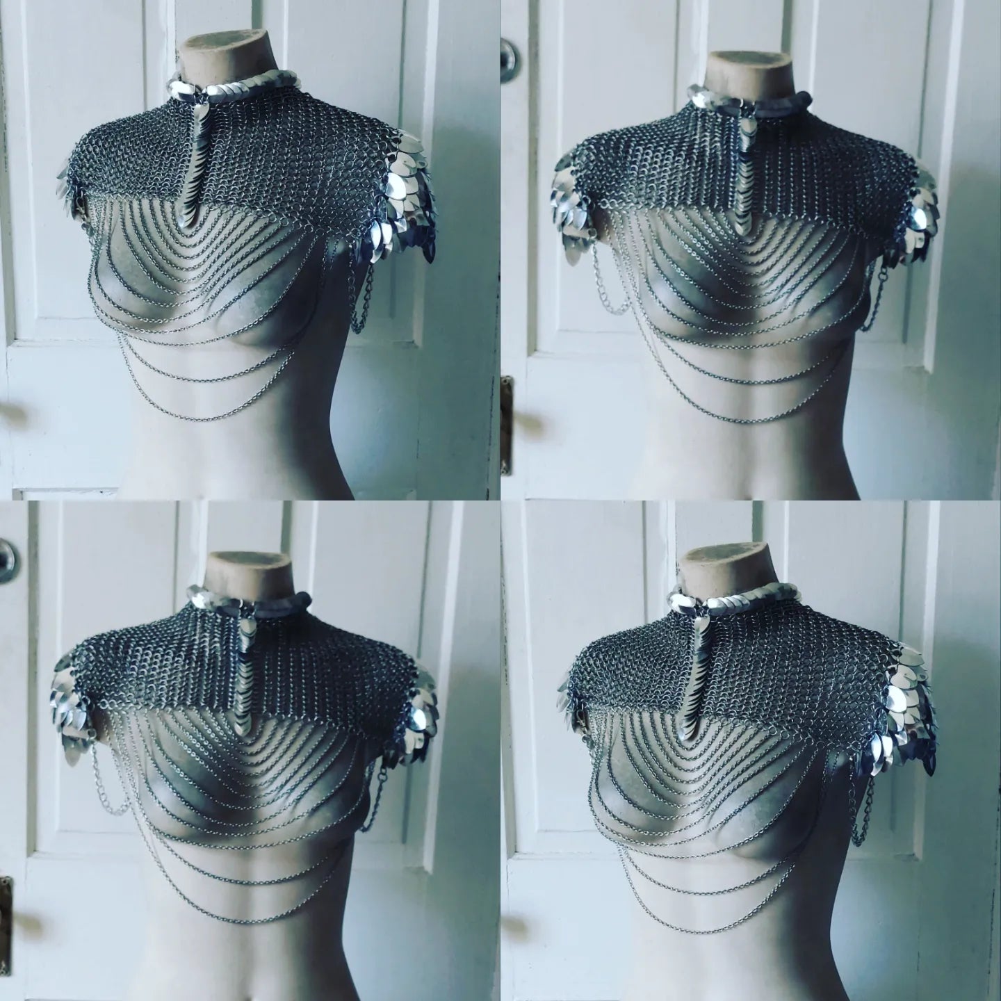 Chainmail Shoulder Armor – syntheticdaisydesign